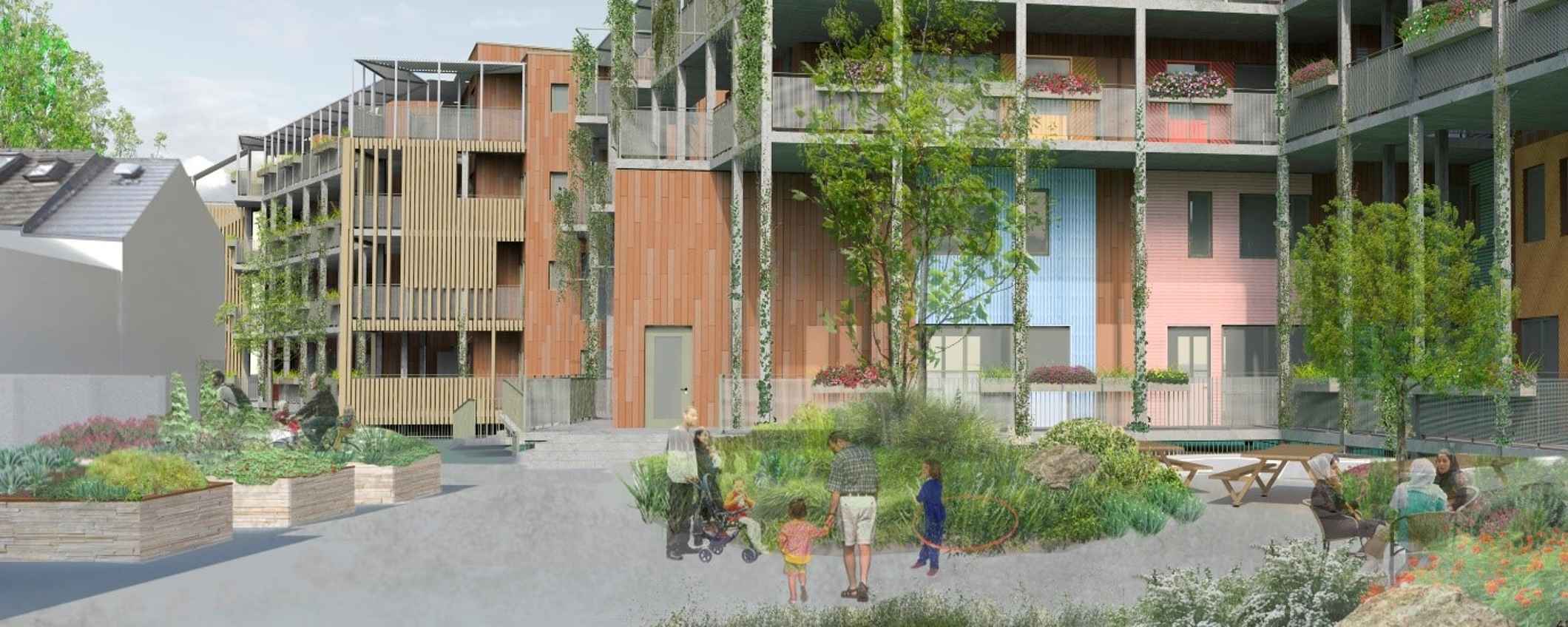 Building for the future: London’s largest self-build community housing ...