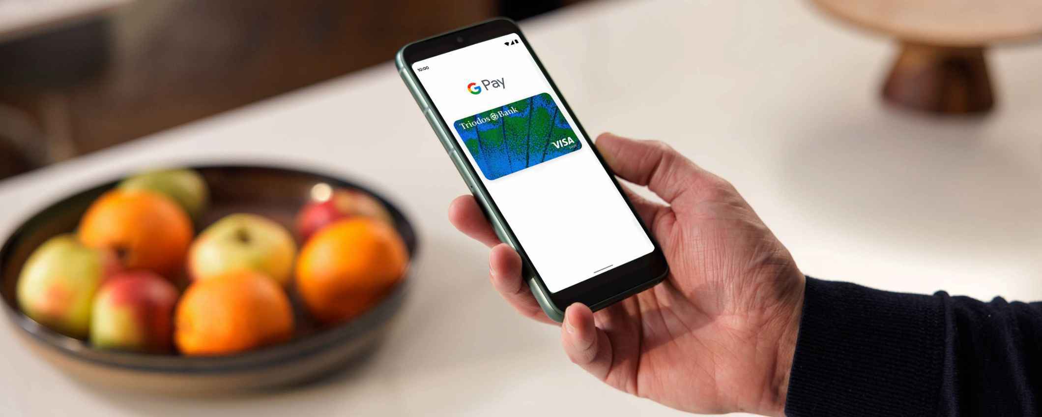 Google Pay is here: mobile payments for the Triodos Current Account