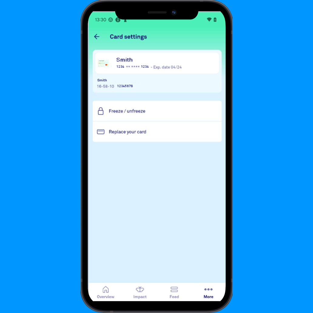Help and support - mobile app